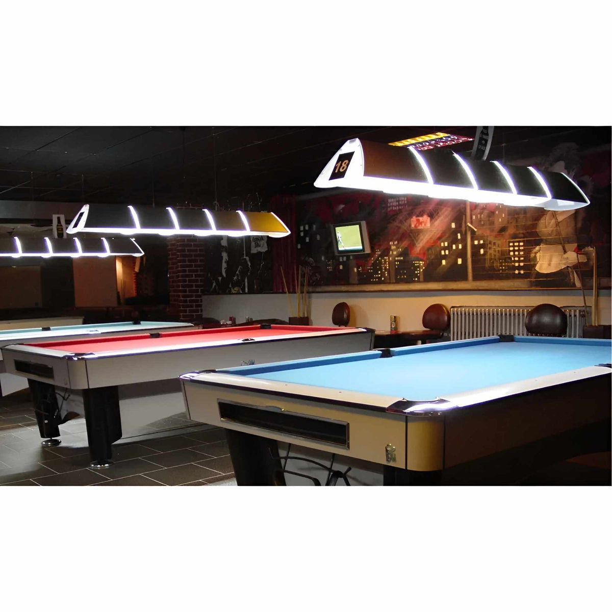 SAM Mist Pool Table Shade 4 – Black